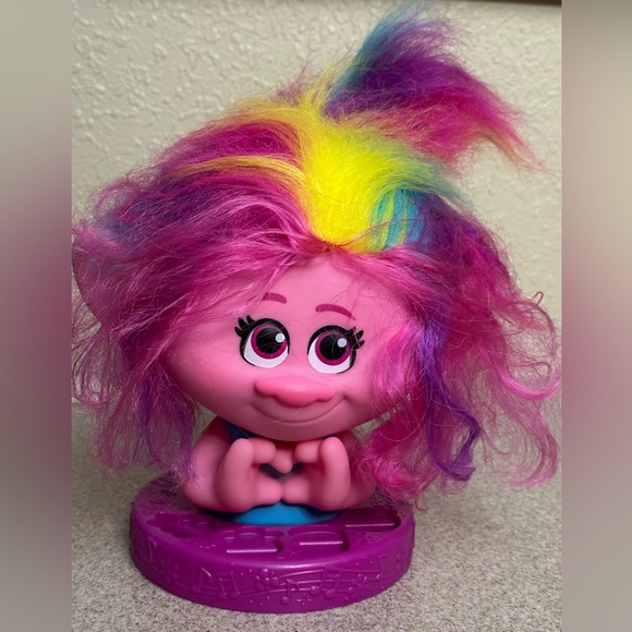 Dreamworks | Toys | Dreamworks Trolls World Tour Pink Poppy Rainbow ...